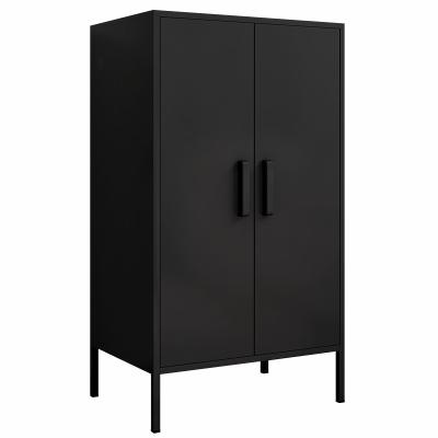 China Bedroom two Metal Doors home Half Height Storage Locker With Foot for sale