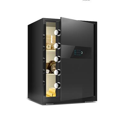 China Digital Security Home Office Double Safety Key Lock And Password Safes for sale