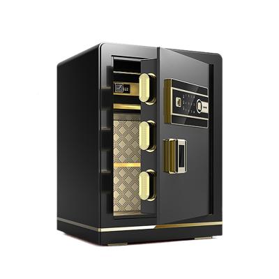 China Black Home Office Safe Box Large Storage Space Digital Security for sale