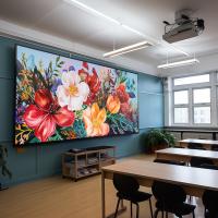 China P1.53mm Indoor LED Display Panel 500cd/m² Brightness 3840x2160 Resolution AC 110V-240V for sale