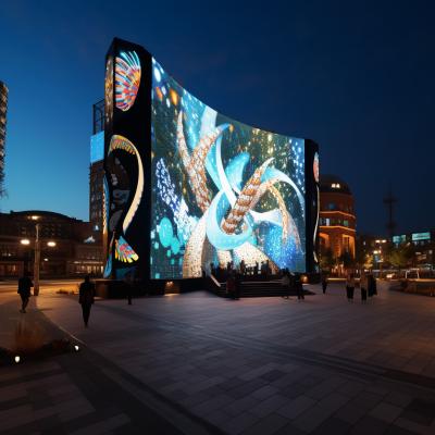 Cina 3840*2160 Ultra-Resolution Outdoor LED Display Visualizzazioni immersive e consumo in vendita