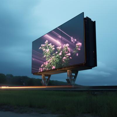 China 6000cd/m2 Brightness Waterproof LED Display Pixel Pitch 2.976mm for Outdoor Advertising for sale