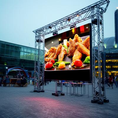 China P2.97mm Pixel Pitch Outdoor LED Display Screen with IP65 Waterproof and 3840-7680Hz Refresh Rate for Digital Billboard for sale