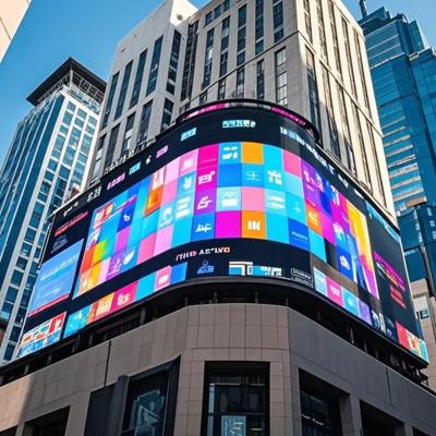 China Outdoor LED Display Screen with IP65 Waterproof 960*960mm Cabinet Size and 3840-7680Hz Refresh Rate for Digital Signage for sale