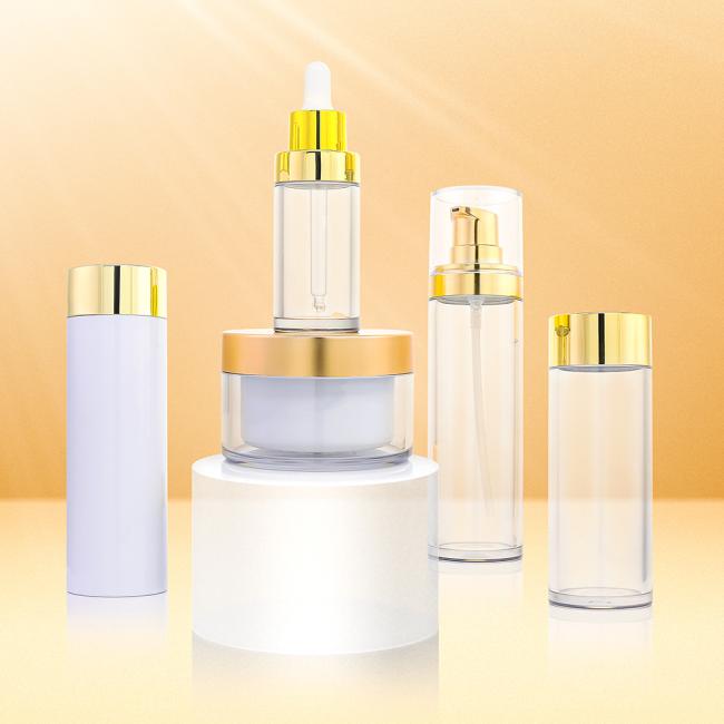 Thick-Wall Eco-Friendly Reusable Plastic Cosmetic Bottle Sets ...
