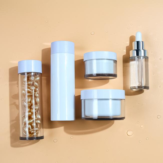 Thick-Wall Eco-Friendly Reusable Plastic Cosmetic Bottle Sets ...
