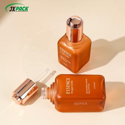 China PET Plastic Essential Oil Dropper Bottles 60ML 100ML For Cosmetic Packaging for sale
