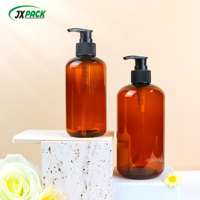 China 300ml 500ml Recycle Shampoo Bottles , PET Empty Shampoo Pump Bottles for sale