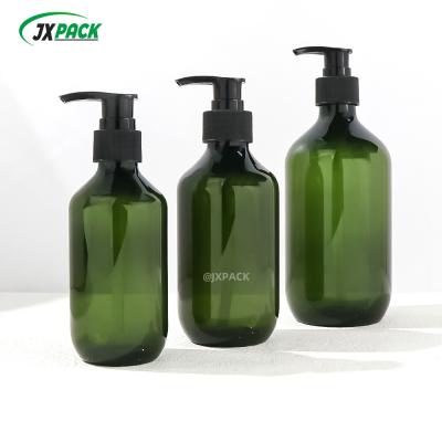 China 300ml 500ml Recycle Shampoo Bottles , PET Empty Shampoo Pump Bottles for sale