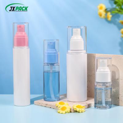 China Screen Printing PET Plastic Pump Bottles 50ml 60ml 80ml For Lotion And Shower Gel Travel for sale