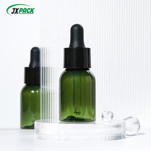 Quality Transparent Skin Care Serum Dropper Bottle PET Plastic Sealing Type Pump Sprayer for sale