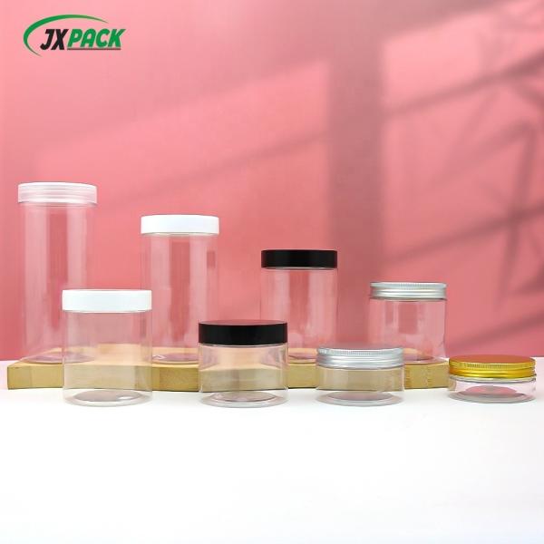 Quality 80ml-500ML PET Plastic Bottle Recyclable For Transparent Food Plastic Can for sale