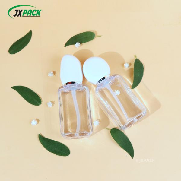Quality Screen Printing Square PETG Spray Bottle 100ml 150ml Custom Design With Mist for sale