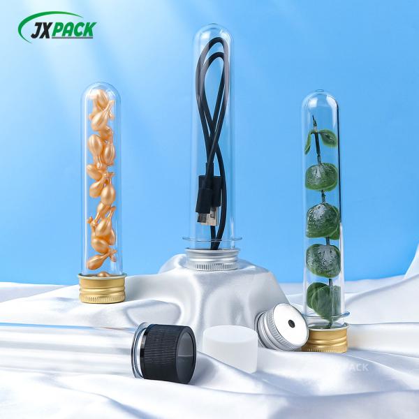 Quality 45ml Transparent Cosmetic Bottle PET Preform Colour Customized for sale