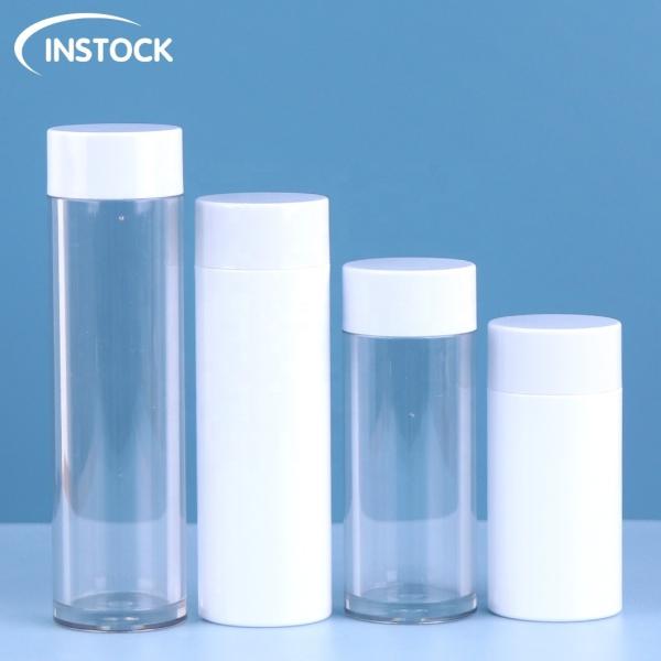 Quality Empty Plastic Bottles 30ml 50ml With Screw Cap For Medicine Capsule Pet Pill for sale