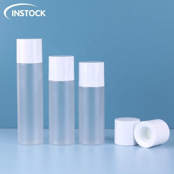 Quality Cosmetic Packaging Plastic Bottle 100ml 120ml 150ml PET Essence Bottle With Inner Plug for sale