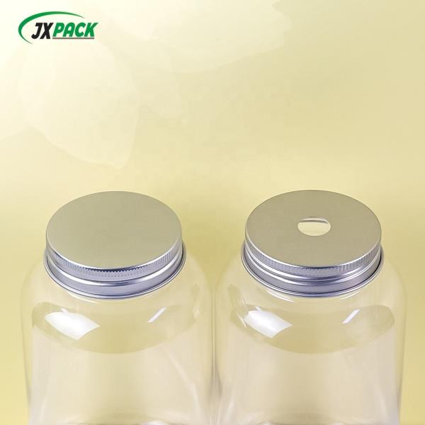 Quality Taiwan Takeaway 500ML Milk Tea PET Bottle With Screw Cap And Screen Printing for sale