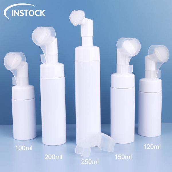 Quality Hand Soap Dispenser Bottle 100ml - 250ml Plastic PET Face Cleanser Bottle for sale