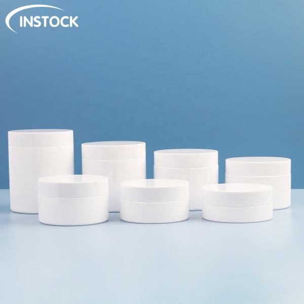 Quality Round PET Eye Cream Bottle 50ml-250ml Empty Cosmetic Jar For Spot for sale
