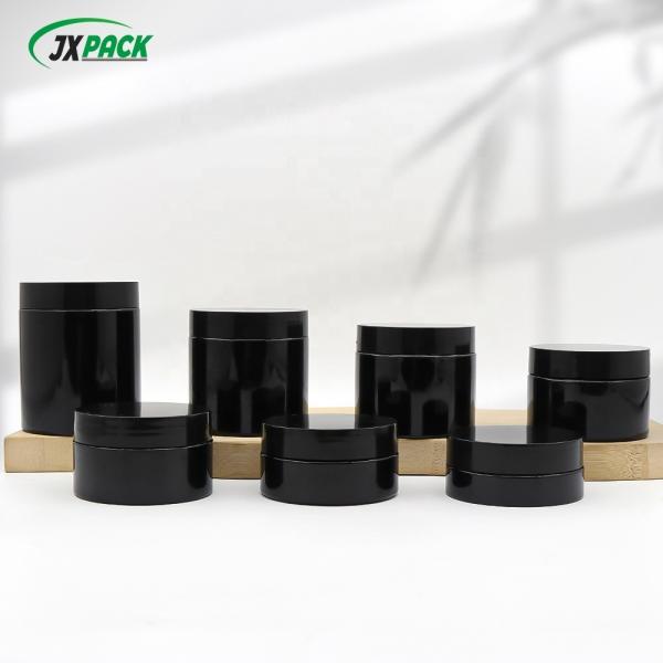 Quality Collar Material PET Body Cream Plastic Bottle Jar For CANDY Cosmetics Packaging for sale