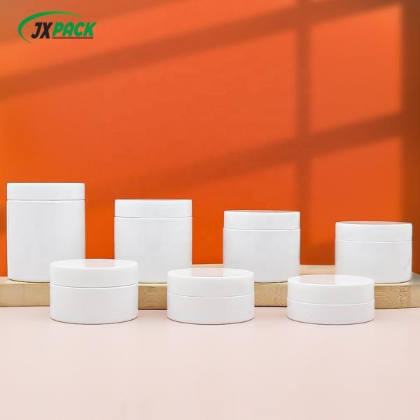 Quality Collar Material PET Body Cream Plastic Bottle Jar For CANDY Cosmetics Packaging for sale