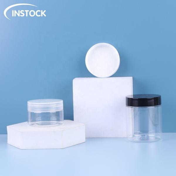 Quality Recyclable PET Plastic Jar 50ml 60ml 100ml 120ml 150ml 200ml 250ml for sale