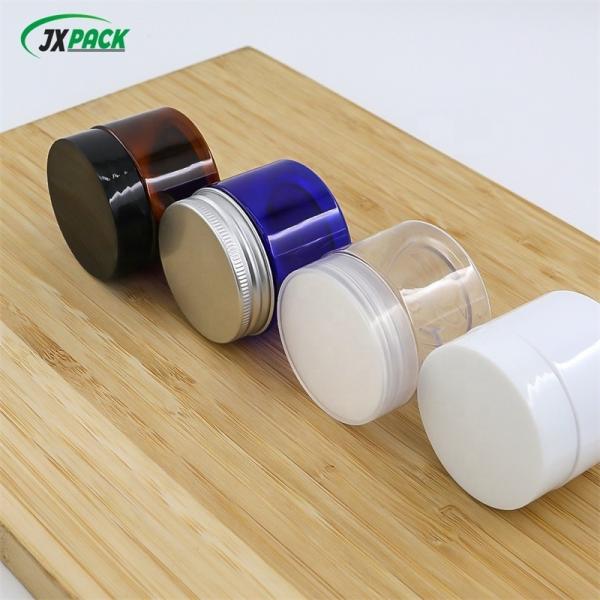 Quality BPA Free PET Plastic Jar 30ml-150ml Plastic Candy Jars With Lids for sale