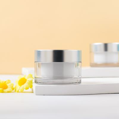 China Embalagens cosméticas para frascos de creme certificados ISO com opções de tampa e acabamento personalizáveis à venda