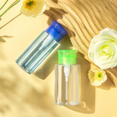 China Flip-top Press-type Makeup Remover Water Bottle Convenient To Carry Multiple Capacity for sale