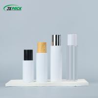 China Custom PET Plastic Cosmetic Bottle 80ml with Screw Cap for sale