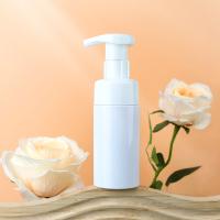 China White Plastic Foam Pump Bottle 100ml with Custom Logo for sale