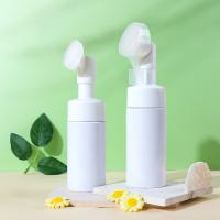 China White Plastic Foam Pump Bottle 100ml with Custom Logo for sale