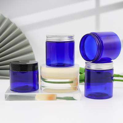 중국 미적 포장을 위한 무광 마감 및 UV 도금 처리된 식품 등급 PET 화장품 크림 용기 판매용