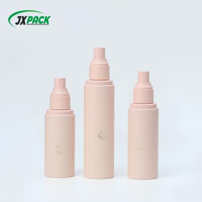 중국 신선하고 정교한 외관과 정확한 용량 조절 디자인을 갖춘 PET 플라스틱 화장품 병 및 로션 병 판매용