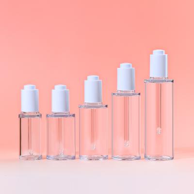 China High Transparency PETG Dropper Bottle with Leak-Proof Structure and Precise Dropper Dispensing for Skincare for sale