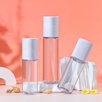 China Triangular PETG Bottle with High Transparency and Interchangeable Pump System for Premium Cosmetic Packaging for sale
