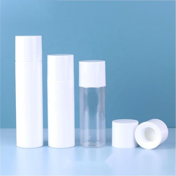 Quality Custom Clear BPA-Free Food-Grade PET Toner Bottle with Secure Screw Cap | JXPACK for sale