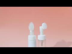100 ml Bottiglia di spuma cosmetica PET Bottiglie di imballaggio per la cura della pelle con pompa di schiuma / spazzolino detergente