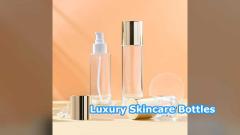 Glass Lotion Bottle Skincare Packaging