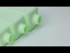 Shampoo Conditioner Bottles with Pump — HDPE Square Refillable Bottles | JXPACK