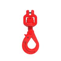 China SLR007-G80 Angle Rotated Safety Hook 1.12T WLL Forged Alloy Steel for sale