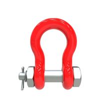 China SLR620-CARBON Bow Shackle - Forged Alloy Steel Lifting Component with 0.75-4.75T WLL Capacity for sale