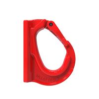 China SLR019-G80 Weld On Hook 1T to 10T Working Load Limit Forged Alloy Steel for sale
