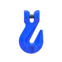 China SLR1009 G100 Clevis Sling Hook 1.4T WLL Forged Alloy Steel Quenched Tempered for sale