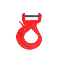 China SLR089-G80 Short Clevis Self-Lock Hook for Web Sling 2.2T WLL for sale