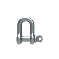 China SLR365 High Strength Screw Pin Dee Shackle 2T WLL Forged Alloy Steel Quenched Tempered for sale