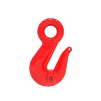 China SLR217 Eye Type Belt Wing Hook 2T WLL Forged Alloy Steel Lifting Hook for sale