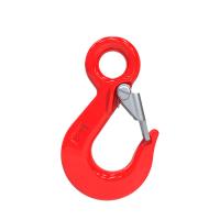 China SLR219 Eye Sling Hook 1.12T WLL Forged Alloy Steel G80 Chain Web Sling for sale