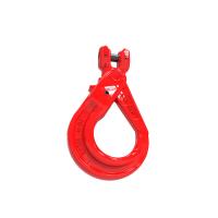China SLR335-G80 Clevis Self-Locking Hook 1.12T WLL Forged Alloy Steel Lifting Hook for sale