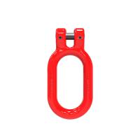 China SLR388 G80 Lifting Hook Forged Alloy Steel 2T WLL Web Sling Chain for sale